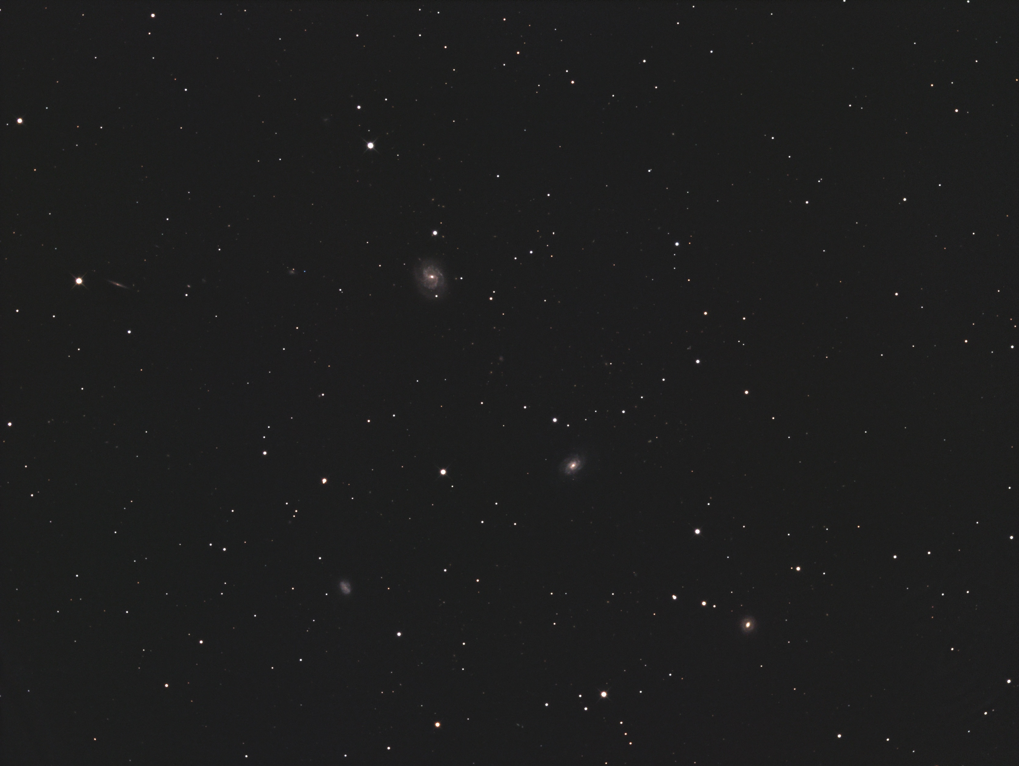 Galaxiengruppe um NGC 3686/3684 und NGC 2175/2174 | Forum Astronomie.de